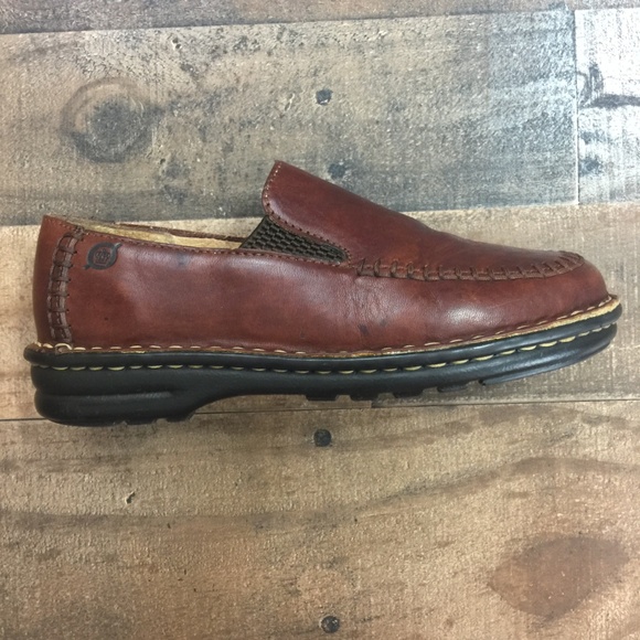 Born | Shoes | Born Brown Leather Loafers Sz 6 Mw | Poshmark